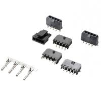 China 3.00mm Pitch Micro-Fit 3.0 Compatible Connectors Single Row SMT Through Hole Male Female for sale