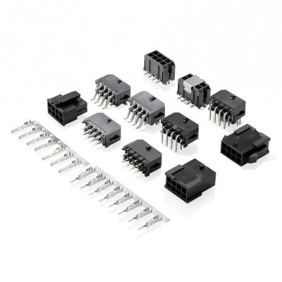 China 3.00mm Pitch Double Row SMT Connector Compatible with Molex Micro Fit 3.0 Series for sale