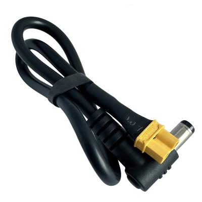 China 22AWG Silicone Power Cable DC5525 Male to XT30 Female Connector for Drone RC Battery Charging for sale