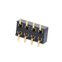 China Dual Row Vertical SMT Female Header 2.0mm Pitch 2.2mm Height for Power Control Boards for sale