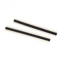 China 2.00mm Pitch Single Row Pin Header 1xN Pins Vertical DIP Connector 2.0mm Height for sale