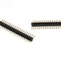China 2.00mm Pitch Single Row Pin Header 1xN Pins Vertical DIP Connector 2.0mm Height for sale