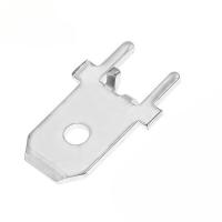 China 250 Series Quick Connect PCB Male Terminal 6.3x0.8mm Anti Tilt TE Molex Compatible for sale
