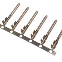China 2.0mm Copper Tube Terminals Male Female Brass Power Cord Connectors for Electrical Wiring for sale
