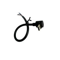 China 5 Core Type C Right Angle Connector to Open Wire Harness for Audio Amplifier Server Equipment for sale