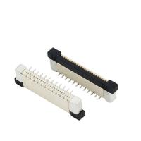 China 0.5mm Pitch FPC Vertical SMT Full Cover ZIF Connector 4-40 Pin for sale