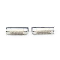 China 0.5mm Pitch 2.0mm Height Full Housing ZIF FPC Connector Top Bottom Contact for sale