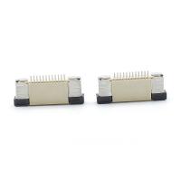 China 0.5mm Pitch 2.0mm Height Full Housing ZIF FPC Connector Top Bottom Contact for sale