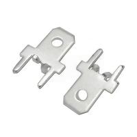 China 4.8×0.5mm Anti-Reverse PCB Mount Quick Terminal, 187 Series, Tin-Plated for sale