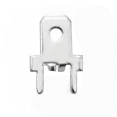 China 4.8×0.5mm Anti-Reverse PCB Mount Quick Terminal, 187 Series, Tin-Plated for sale
