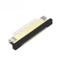 China 0.8mm Pitch Drawer Type Top Bottom Contact FFC FPC Connector 4P to 40P SMT for sale