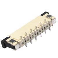 China 1.0mm FPC Vertical SMT Drawer Type Connector with Lock for sale