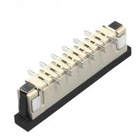 China 1.0mm FPC Vertical SMT Drawer Type Connector with Lock for sale