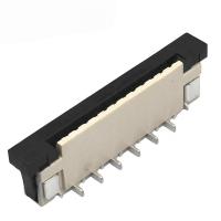 China 1.0mm FPC Vertical SMT Drawer Type Connector with Lock for sale