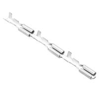 China 110 Non-Lock Female Socket Terminal 2.8x0.5mm Straight Mold Crimp 18-20AWG for sale