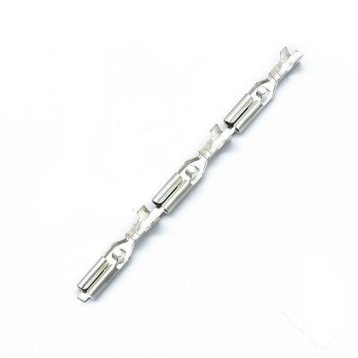 China 110 Straight Mold Locked Female Socket Terminal 2.8x0.5mm Crimp 18-20AWG for sale