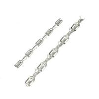 China 110 Straight Mold Locked Female Socket Terminal 2.8x0.5mm Crimp 18-20AWG for sale