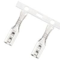 China 110 Horizontal Mold Locked Female Terminal 2.8×0.5mm 2.8×0.8mm Crimp 18-20AWG for sale