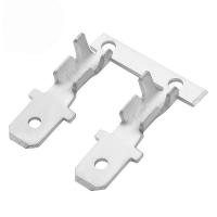 China 187 Horizontal Membrane Tab Terminal 4.8×0.5mm Crimp Type for sale