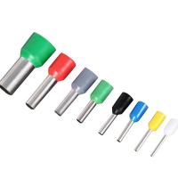 China EV EVN Insulated Ferrule Terminal Pin Connector Tube Type Cord End Terminal 0.5-16mm² for sale