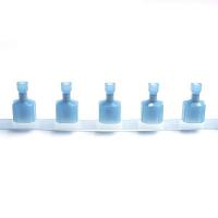 China 6.3x0.8mm Nylon Insulated Female Crimp Terminal Continuous Strip Quick Connect for sale