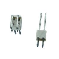 China 1.5mm Dual Row Pin Header Connector Right Angle 90 Degree LED PCB Board to Board LCP Brass Contacts for sale