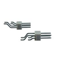 China 1.5mm Pitch Horizontal SMT Pin Header 2x2 Brass Tin Plated LCP for LED Light Board for sale