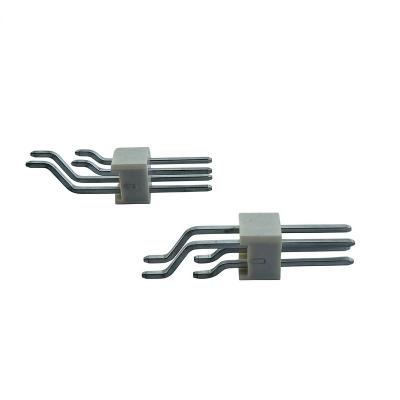 China 1.5mm Pitch Horizontal SMT Pin Header 2x2 Brass Tin Plated LCP for LED Light Board for sale
