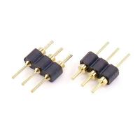 China 2.54mm Double End Different Diameter Machined Pin Header 0.6mm 0.46mm 1-40 Positions for sale
