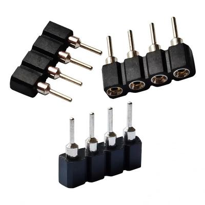 China Single Row 2.0mm Pitch Round Hole Female Header for sale