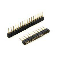 China Single Row 2.0mm Pitch Round Hole Female Header for sale