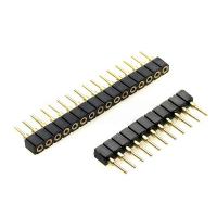 China Single Row 2.0mm Pitch Round Hole Female Header for sale
