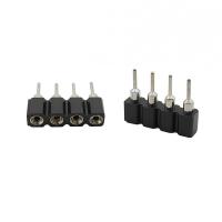 China 2.54mm Pitch Vertical Through Hole Machined Round Female Header Connector 3.00mm Height for sale