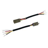 China 4 Core Single End Terminal Plug Wire Compatible with Molex 52266 Automotive Internal Wiring Harness for sale