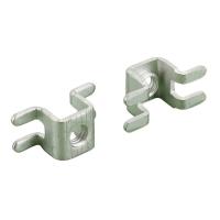 China U-Shaped M4 Thread Brass SMT Weld Terminal, 45A PCB Surface Mount Terminal for sale