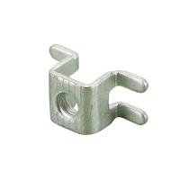 China U-Shaped M4 Thread Brass SMT Weld Terminal, 45A PCB Surface Mount Terminal for sale