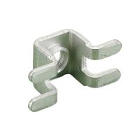 China U-Shaped M4 Thread Brass SMT Weld Terminal, 45A PCB Surface Mount Terminal for sale