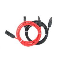 China Custom Length DC1500V MC4 Photovoltaic Cable 12AWG 10AWG Connector Wire for sale