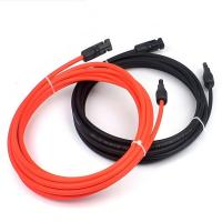 China Custom Length DC1500V MC4 Photovoltaic Cable 12AWG 10AWG Connector Wire for sale