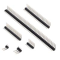 China 1.5mm Pitch Bent Pin Header Custom Square Pin Connector for sale