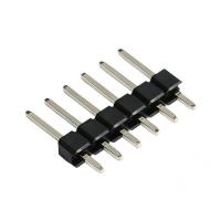 China 1.50mm Pitch Single Row Single Insulator Vertical DIP Pin Header Connector for sale