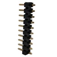 China 5.08mm Pitch Straight Pin Header 1.14mm Square Brass Pin 7.9A to 10A High Current for sale