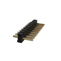 China 5.08mm Pitch Straight Pin Header 1.14mm Square Brass Pin 7.9A to 10A High Current for sale