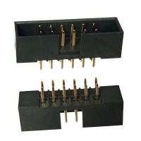 China 2.0mm Pitch Dual Row Straight Box Header Connector for sale