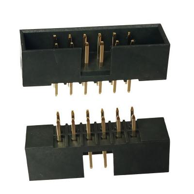 China 2.0mm Pitch Dual Row Straight Box Header Connector for sale