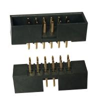 China 2.0mm Pitch Dual Row Straight Box Header Connector for sale