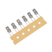 China 250 Series 6.3x0.8mm Male Tab Terminal Paper Tape Strip for AI Insertion for sale