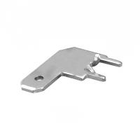 China 187 Series 4.75x0.8mm Flag Type Anti-Reversal Male Tab Terminal Loose Piece for sale
