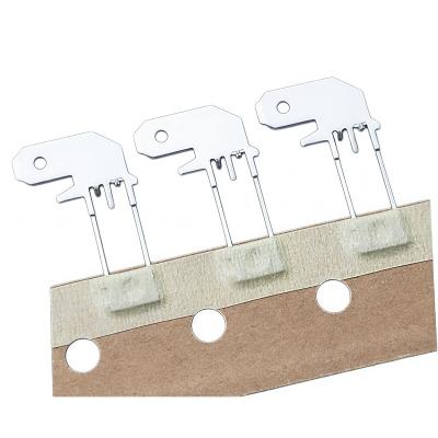 China 187 Series 4.75x0.8mm Flag Type Male Tab Terminal Tape and Reel for AI Insertion Machine for sale