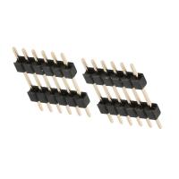 China 3.81mm Pitch Dual Plastic Pin Header for Optoelectronics and Home Appliances for sale